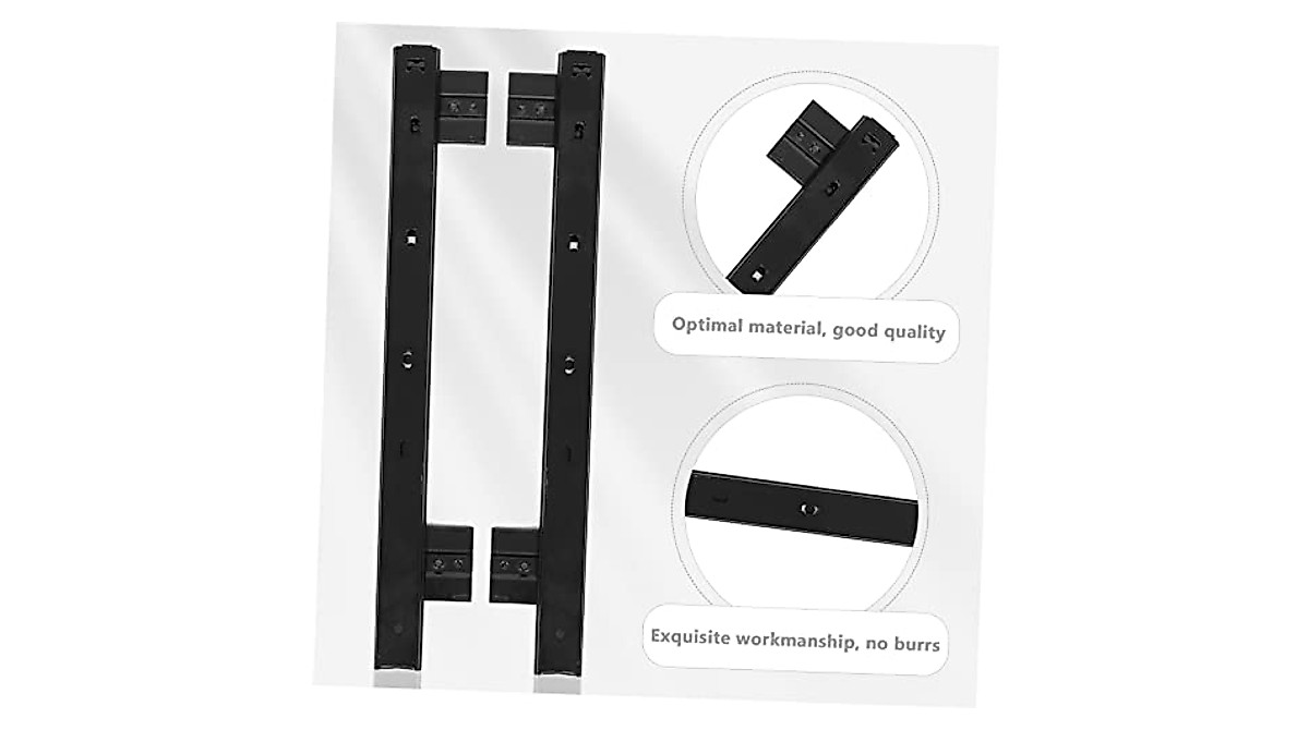 Abaodam 3 Pairs Keyboard Rails Computer Stands Table Tray Drawer Guides ...