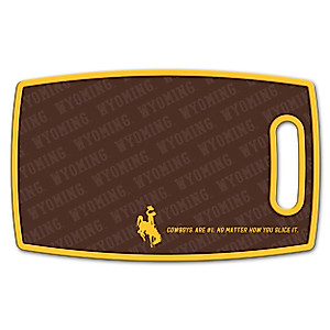 YouTheFan NCAA Wyoming Cowboys Logo Series Cutting Board
