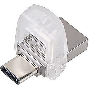 Kingston Digital 128GB Data Traveler Micro Duo USB 3C Flash Drive (DTDUO3C/128GB)