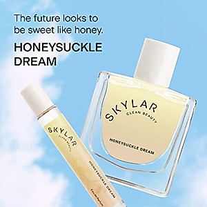 Skylar Honeysuckle Dream Eau de Parfum - Hypoallergenic & Clean Perfume for Women & Men, Vegan & Safe for Sensitive Skin - Floral Perfume with Notes of Pear, Honeysuckle & Lily - 10mL /0.33 Fl oz