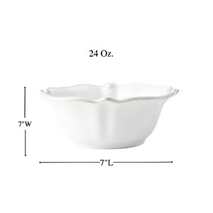 Juliska Berry & Thread Flared Cereal Bowl - Whitewash