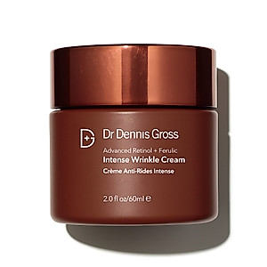 Dr Dennis Gross Advanced Retinol + Ferulic Intense Wrinkle Cream | Intensely Hydrating to Visibly Transform Skin and Repair the Moisture Barrier | 2 oz