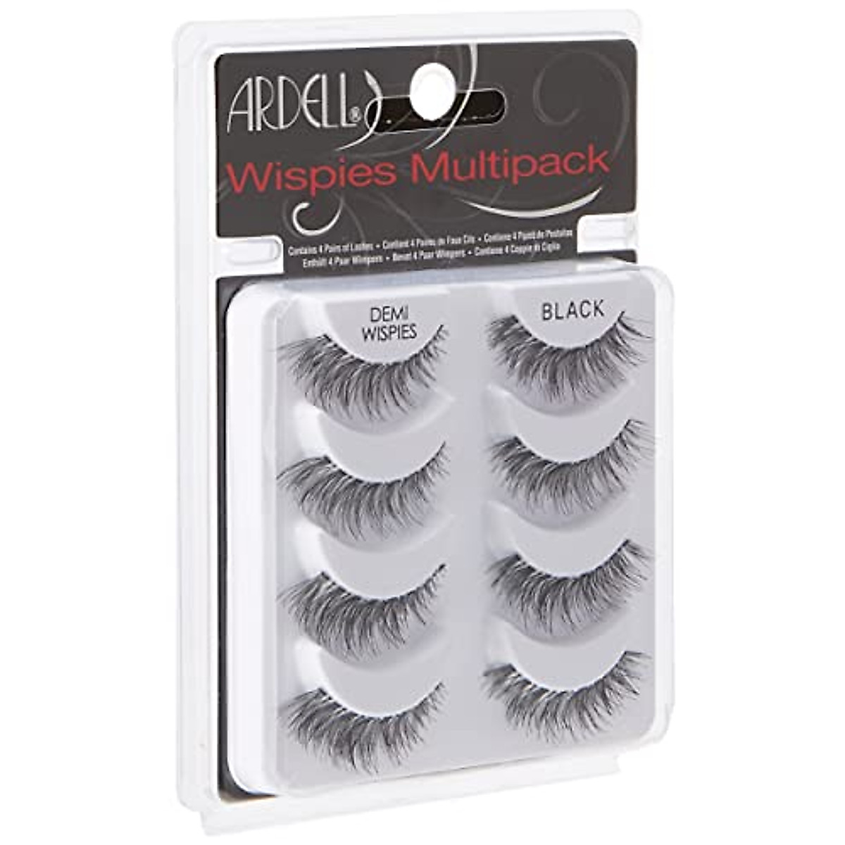 Ardell Multipack Demi Wispies False Lashes, 5 Pair (Pack of 1)