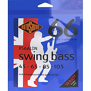 Rotosound RS66LDN Nickel Bass Guitar Strings (45 65 85 105)