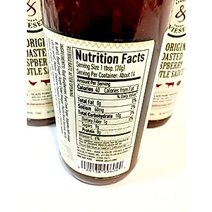 Fischer & Wieser The Original Roasted Raspberry Chipotle Sauce 10.5 Oz (Pack of 3)