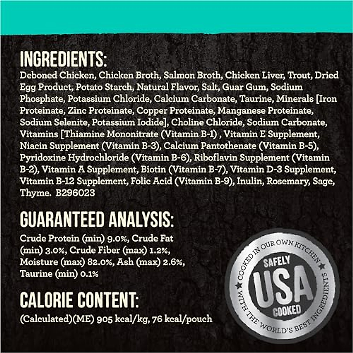 Merrick Backcountry Grain Free Gluten Free Premium Wet Cat Food, Chicken and Trout Recipe Cuts With Gravy - (Pack of 24) 3 oz. Pouches