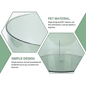 Office Trash Cans Clear Wastebasket Plastic Trash Can: Garbage Container Can Litter Bin Household Kitchen Bedroom Office Restaurant Wastebasket Green Office Waste Basket