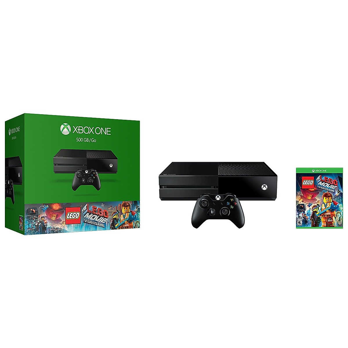 Xbox One 500GB Console - The LEGO Movie Videogame Bundle
