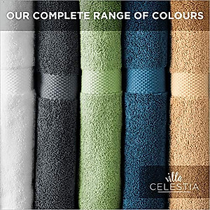 Villa Celestia 100% Cotton Wash Cloth for face & Body Set of 12, (12 x 12 inches) Sustainable, Soft, Highly Absorbent, Combed Cotton Wash Cloths Pack of 12 for Hotels, Spa, Bathroom, Dorm, White