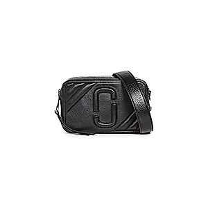 Marc Jacobs Women's The Moto Shot 21 Camera Bag, Black, One Size