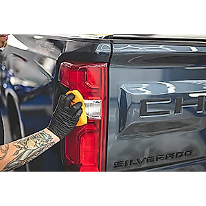 The Rag Company - The Pearl Microfiber Detailing Applicator Sponges (6-Pack) Versatile Detailing Tool, Excellent for Applying Wax, Sealants, Coatings and Other Automotive Products, 3in x 5in, Orange