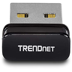 TRENDnet Wireless N150 Micro USB Adapter, WPA2 Encryption, Easy Setup, Ultra Compact Design, QoS, Windows & Mac Compatible, TEW-648UBM
