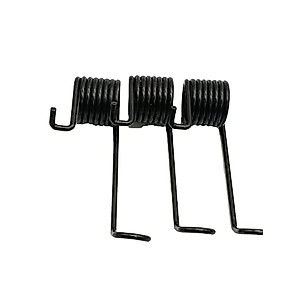shiosheng 3pcs 732-04422 732-0874 Lawn Tractor Deck Lift Lever Torsion Spring for Troy-Bilt Cub-Cadet Craftsman Bolens Remington Ryobi Yardman Yard-Machine White Huskee Lawn-Chi