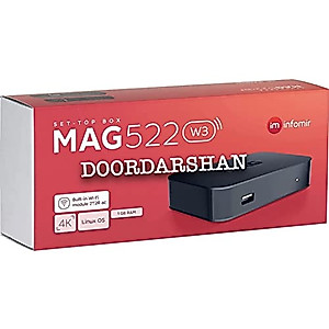 2022 Latest Genuine Mag 522 W3 v2 4K HDR, Built-in Dual Band 2.4G/5G 2T2R ac WiFi, HDMI Cable (Much Faster Than Old Mag 420w1 and 322W1)