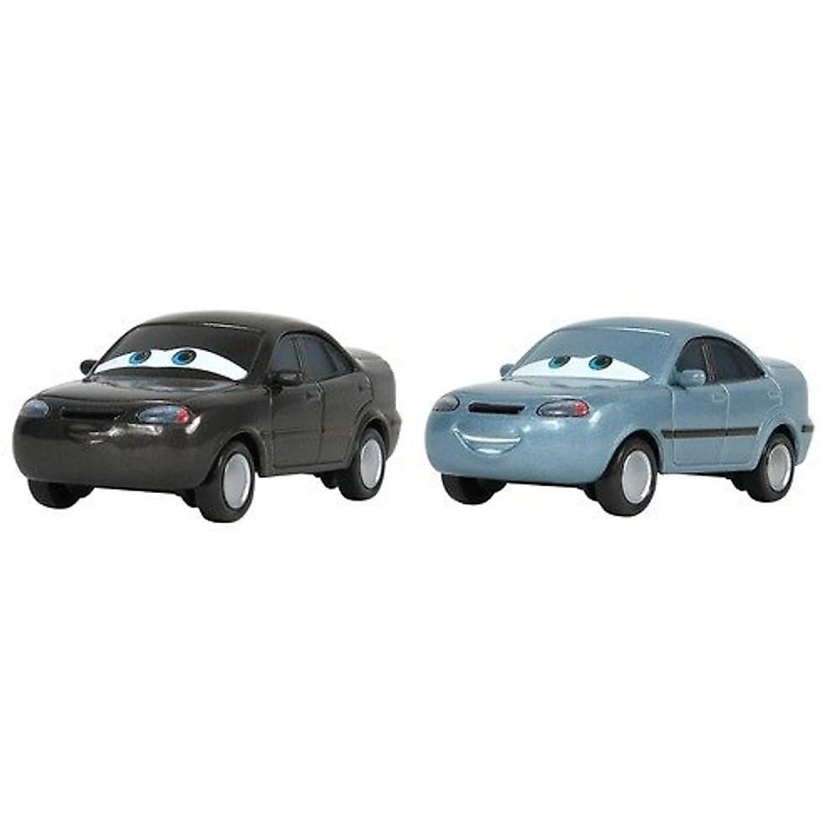 Disney Pixar Cars Diecast Character Car 2-Pack, Autobahn Society Guys #2 & #3