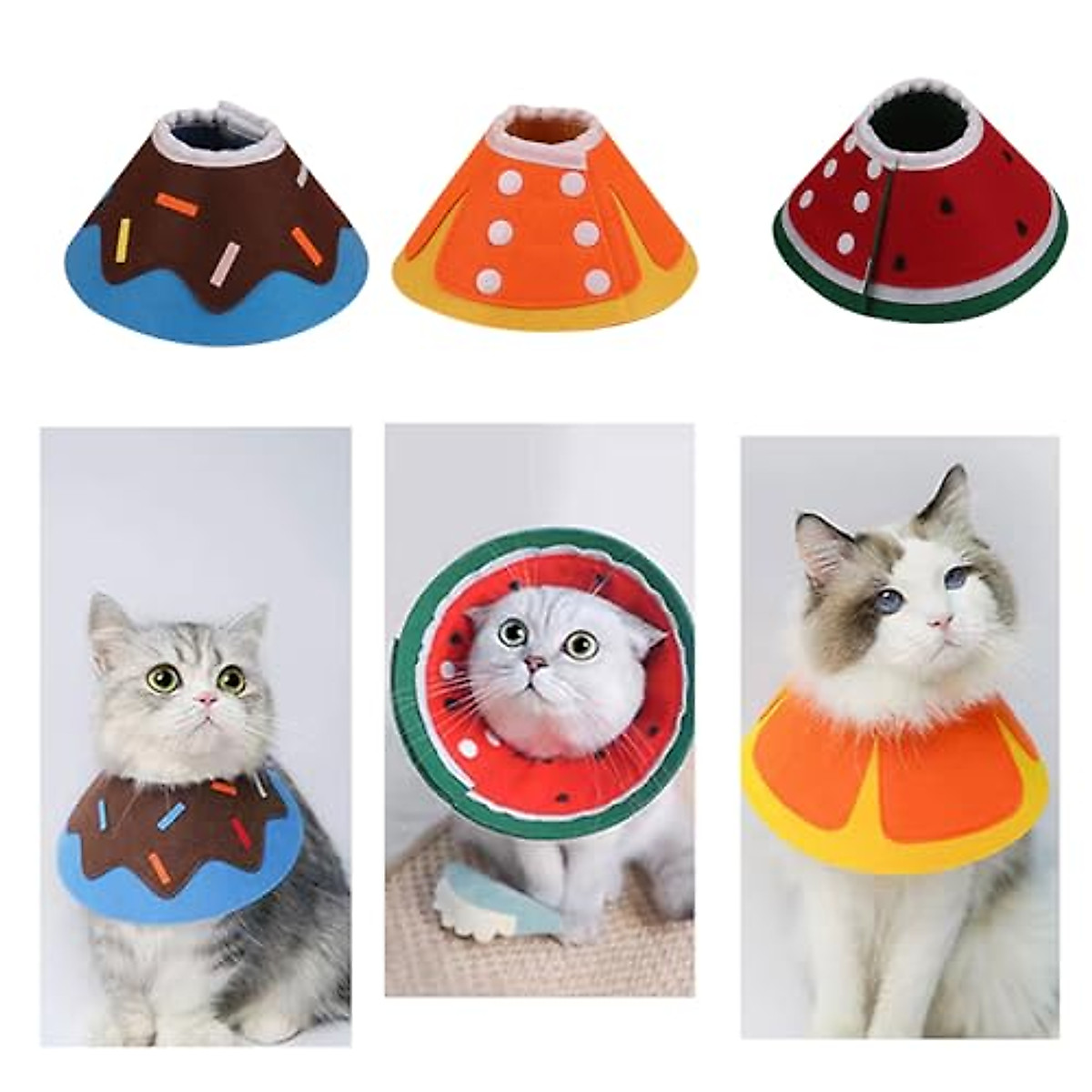 PASNMKvn Gentle and Versatile Recovery Cone Collar for Small Dogs Puppies and Cats in Need of Comfortable Rest and Fast