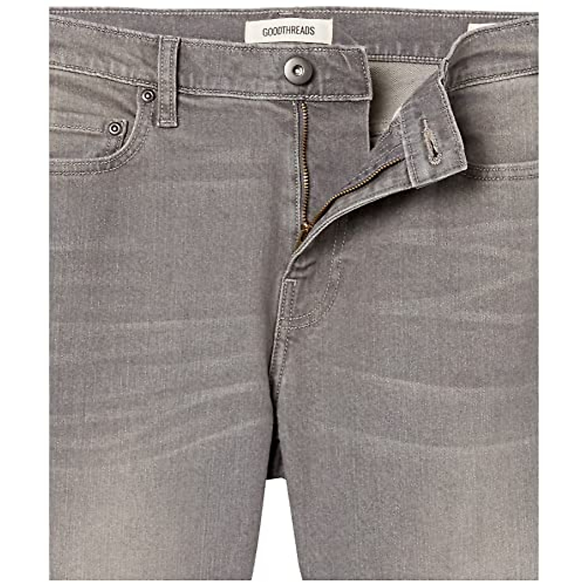 Amazon Essentials Men's Skinny-Fit Comfort Stretch Jean (Previously Goodthreads), Grey, 32W x 30L