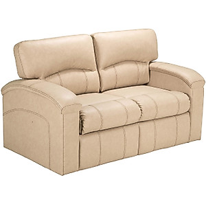 THOMAS PAYNE 759200 62" Tri-Fold Sofa in Grantland Doeskin