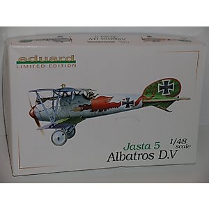 Eduard Limited Edition "German WW I Albatros D.V Jasta 5" Plastic Model Kit