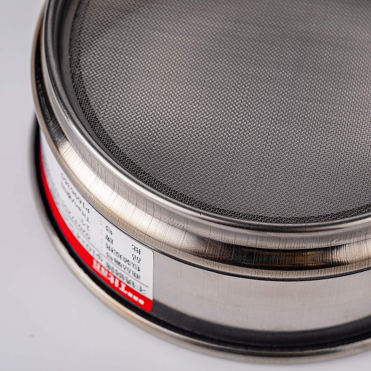 Adamas-Beta φ10×4.5cm 24 Mesh 304 Stainless Lab Sieves Economy Test Sieve 304 Stainless Steel Wire Cloth（0.8mm）