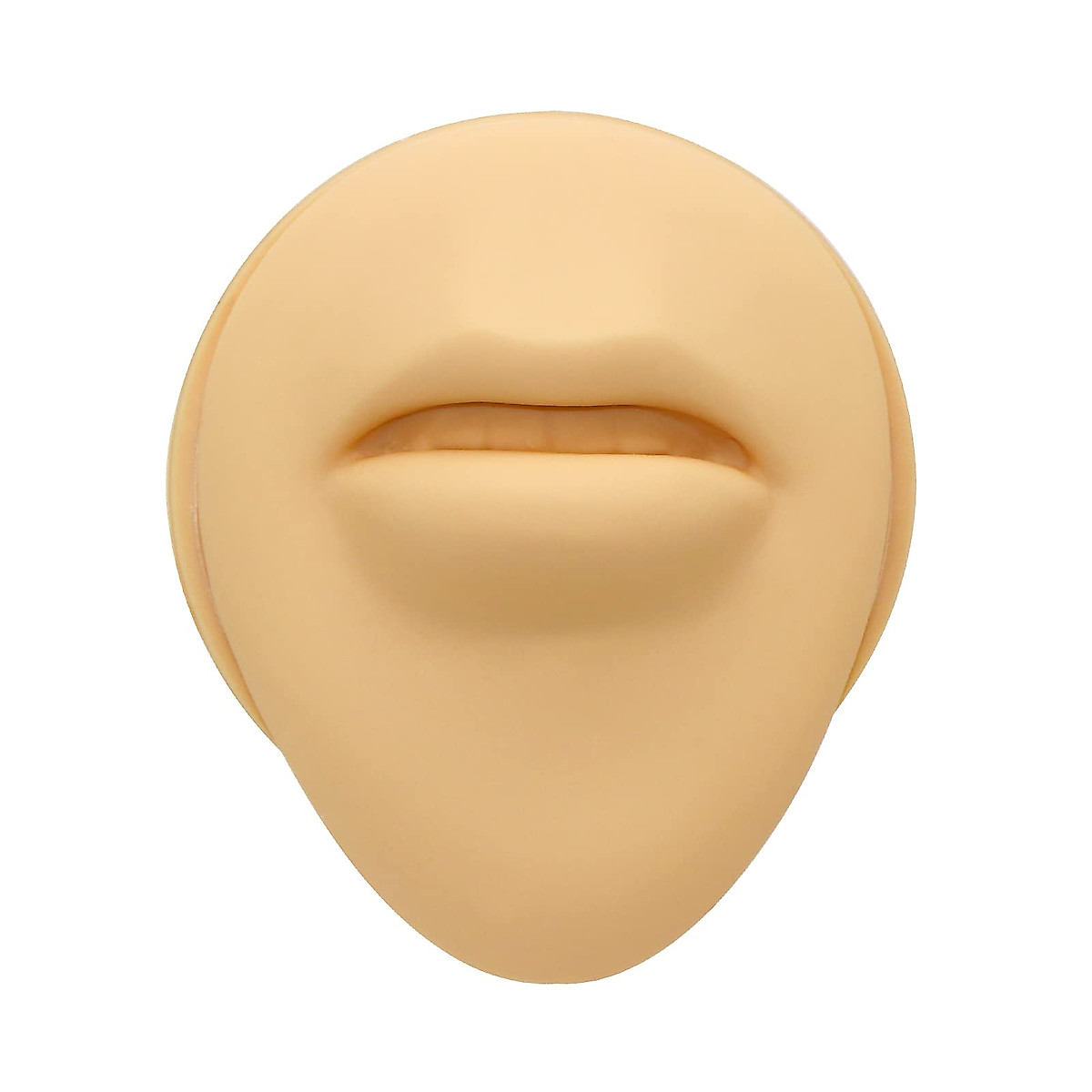 Gonryun Body Piercing Practice Kits, Mouth Soft Silicone Model, Suture Practice, Jewelry Display