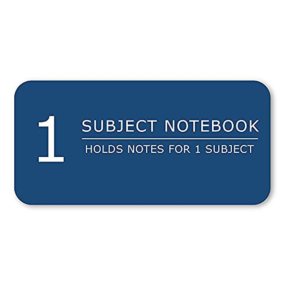Roaring Spring One Subject Wire bound Notebook, 11″ x 8.5″ 80 Sheets Recycled Paper, College ruled, Proudly Made in USA!