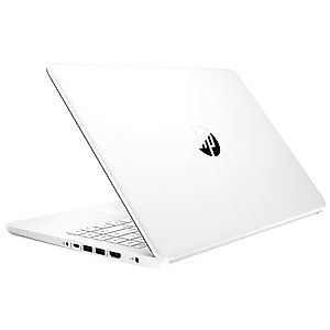 HP Premium 14-inch HD Laptop| Intel Celeron N4120 to 2.8GHz 16GB RAM 64GB SSD| Webcam Fast Charge Bluetooth HDMI USB-C Wi-Fi| Win 11 S with 1 Year MS 365| LIONEYE HDMI Cable| White (Renewed)