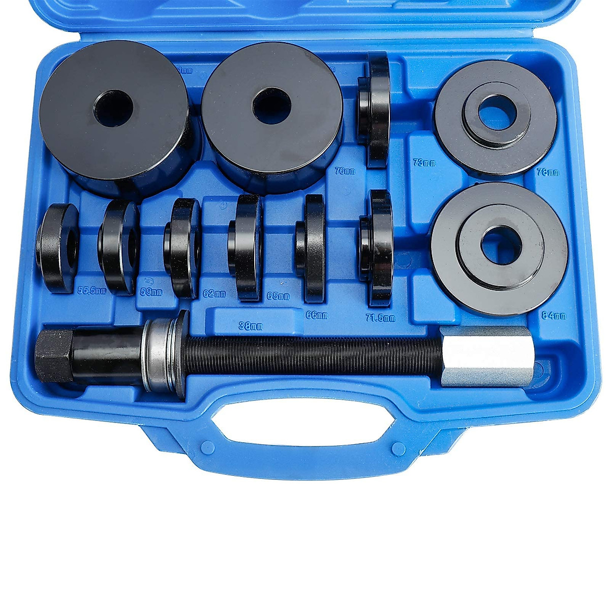 BTSHUB 19pcs Front Wheel Hub Drive Bearing Removal Install Puller Tool Kit Universal