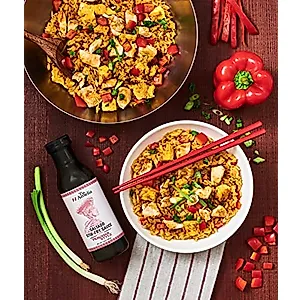 Tia Amelia Lomo Saltado Stir-Fry Sauce - Gluten-Free Peruvian Chinese Fusion Sauce for Steak, Chicken, Seafood, and Vegetables - Marinade and Sauce Perfect for Dressings, and Gourmet Cooking (14oz)