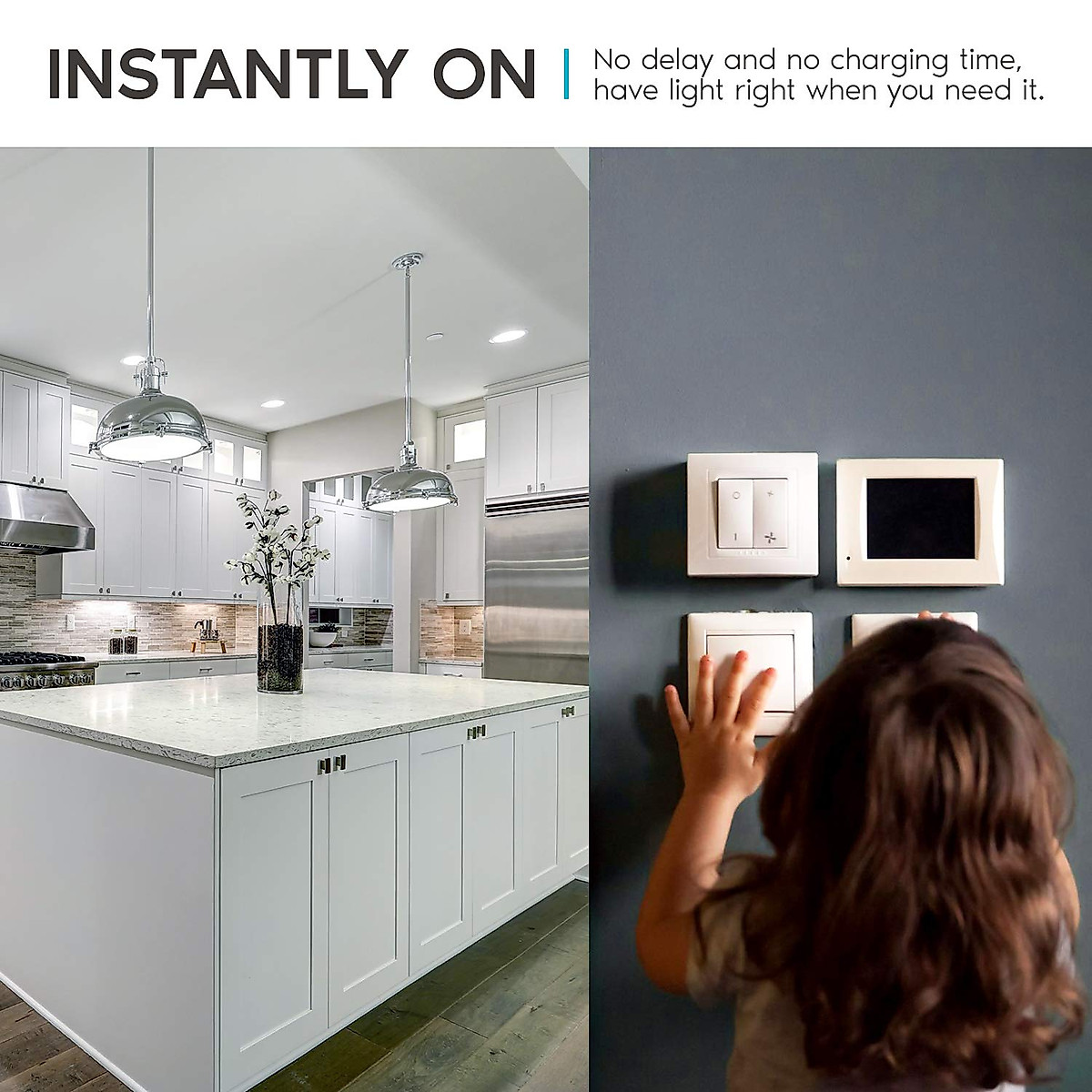 LUXRITE A19 LED Light Bulbs 100 Watt Equivalent Dimmable, 5000K Bright White, 1600 Lumens, Enclosed Fixture Rated, Standard LED Bulbs 15W, Energy Star, E26 Medium Base - Indoor and Outdoor (12 Pack)