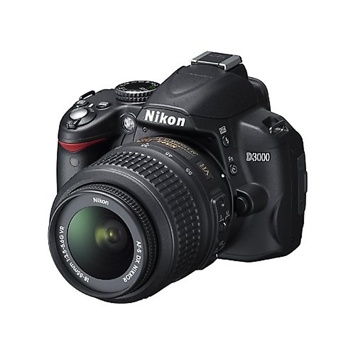 Nikon D3000 10.2MP Digital SLR Camera with 18-55mm f/3.5-5.6G AF-S DX VR Nikkor Zoom Lens