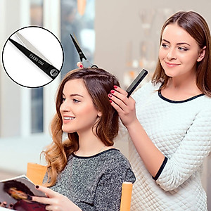 Facón Professional Razor Edge Barber Hair Cutting Scissors - Japanese Stainless Steel - 6.5" Length - Fine Adjustment Tension Screw - Salon Quality Premium Shears (The Alpha)