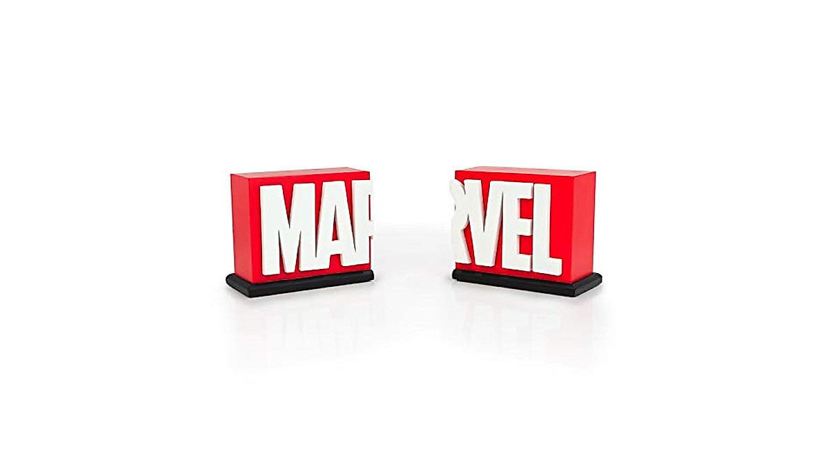 MARVEL Logo Bookends: Official Limited Edition Collector's Statue