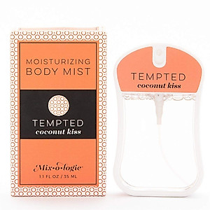 Mixologie Moisturizing Body Mist/Perfume Spray (Tempted (coconut kiss), 35 mL)