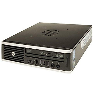 HP Elite 8200 Ultra Slim Desktop PC - Intel Core i5-2400S 2.5GHz 8GB 500GB Windows 10 Pro (Renewed)