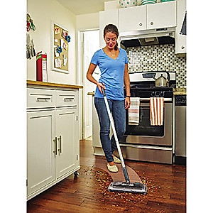 BLACK+DECKER Floor Sweeper, Gray (HFS215J01)