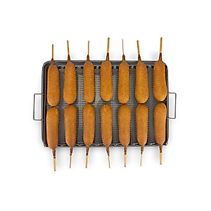 EaZy MealZ Bacon Rack & Tray Set | Specialty Tray and Grease Catcher | Even Cooking | Non-Stick | Healthy Cooking | Durable Material | Customized Cooking Experience (Large, Gray)