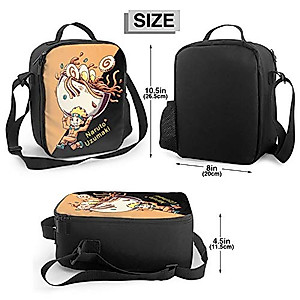 Unisex Fashion Insulated Lunch Bag Lunch Box Reusable Lunch Pail with Shoulder Strap, Waterproof Lightweight Lunch Container for Work Picnic Trips Outdoor Travel
