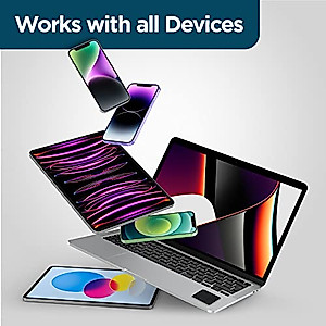 Case-Mate Screen Cleaner Squares - [3 Pcs] Peel & Stick Reusable, Washable Microfiber Cleaning Cloth/Wipes for iPhone, Laptop, iPad, Computer Screens, Camera Lenses, EV Car Screen & Other Electronics