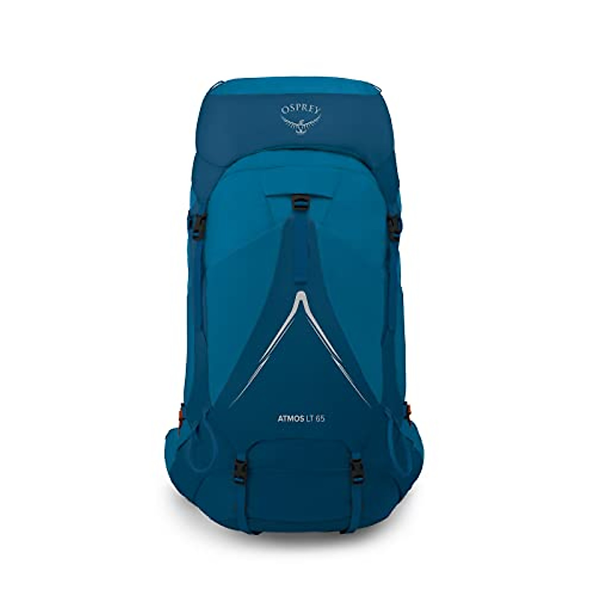 Osprey Atmos AG LT 65L Men's Backpacking Backpack, Night Shift/Scoria Blue, L/XL