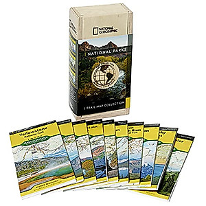 National Parks Trail Map Collection [boxed set] (National Geographic Trails Illustrated Map)
