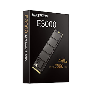 Hikvision E3000 Internal NVMe PCIe M.2 SSD 1TB SSD, Internal Solid State Drive, Gen 3x4, 2280, 3D NAND Flash Memory, Up to 3500MB/s Read Speed