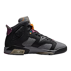 Big Kid's Jordan 6 Retro Bordeaux Black/Bordeaux-Lt Graphite (384665 063) - 4