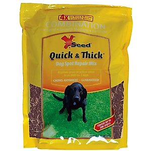 X-Seed Quick and Thick Dog Spot Lawn Repair Mix, 1.75-Pound