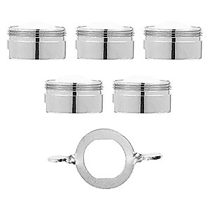 DOITOOL 1 Set faucet aerator tap aerator Kitchen Faucet Attachments bathroom faucet strainer kitchen faucet strainer sink accessories Bath Basin Faucet household small tools copper