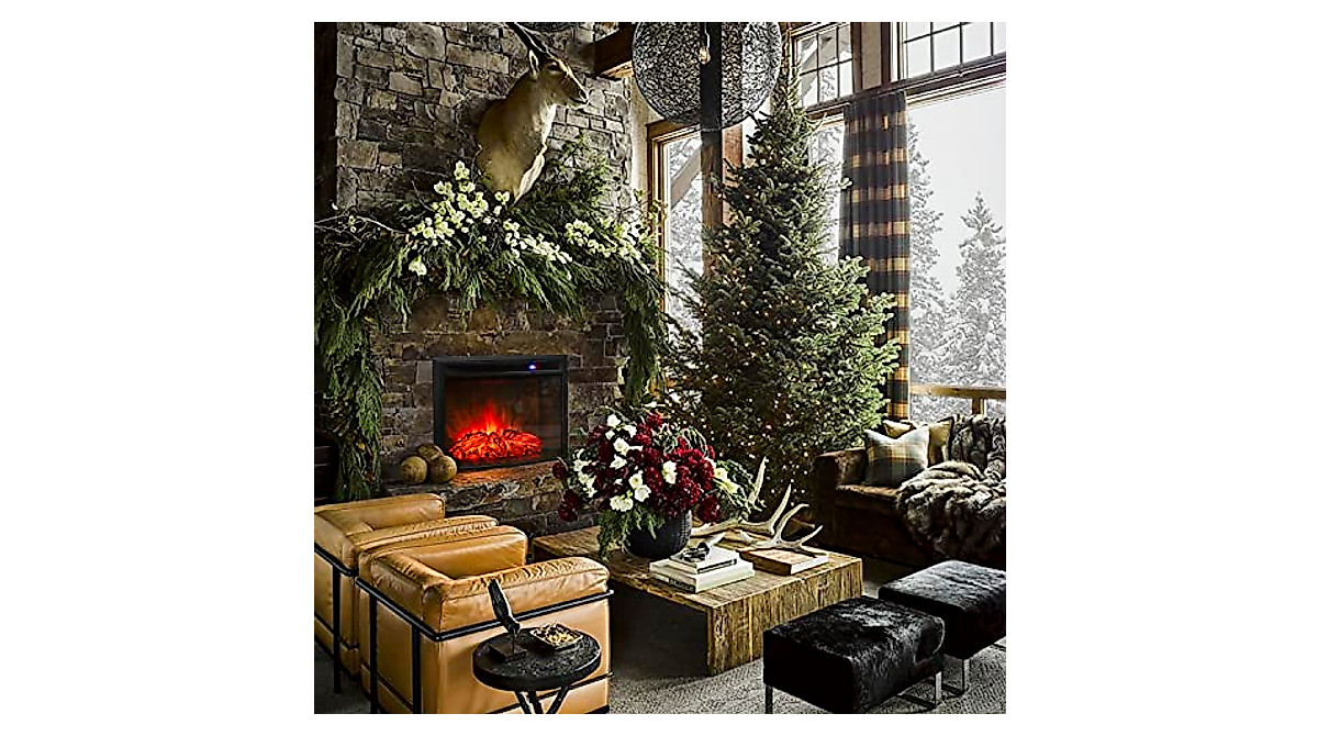 FIREBLAZE Eureka 26 Inch Electric Fireplace - Stylish & Efficient