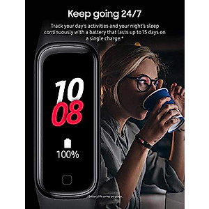 Samsung Galaxy Fit 2 2020 Bluetooth Fitness Tracking Smart Band (Black)