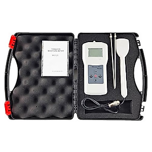 Digital Tobacco Moisture Meter Analyzer Tobacco Leaf Moisture Tester MS320 Measuring Range 8% to 40% with Separated Probe