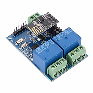 5V ESP8266 Dual Channel Relay Module IOT Smart Home Phone APP Remote Switch with 100M Distance