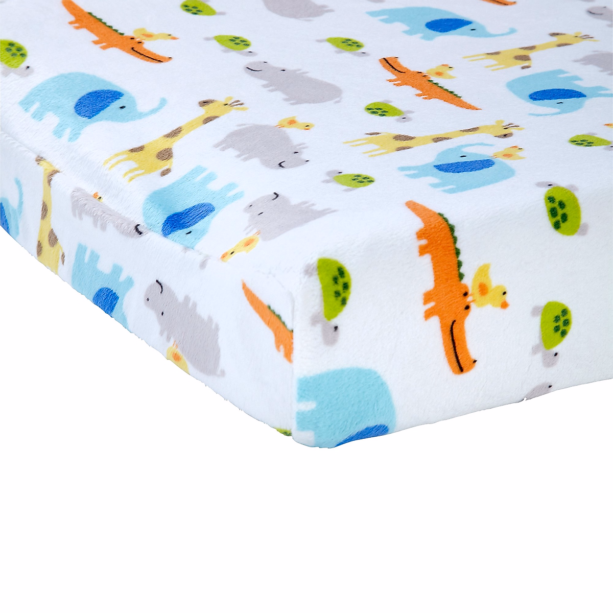 Carter's Changing Pad Cover Plush Velboa - Safari